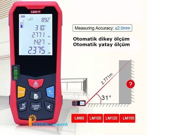 Unit LM100 Lazer Mesafe Ölçer Lazermetre 100m | 1.877,90 TL En Ucuz ...
